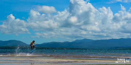 Visiting Pristine Beach in Puerto Princesa, the Philippines
